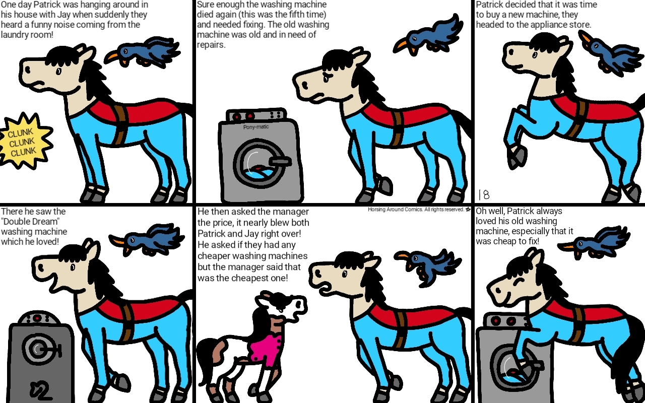 The Adventures of Patrick & Penny – Horsing Around Comics