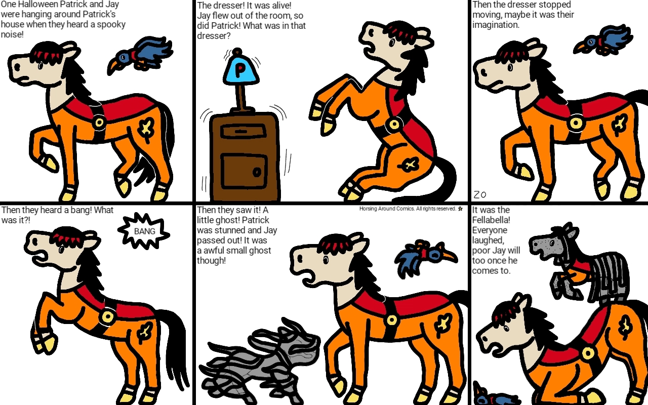 The Adventures of Patrick & Penny – Horsing Around Comics